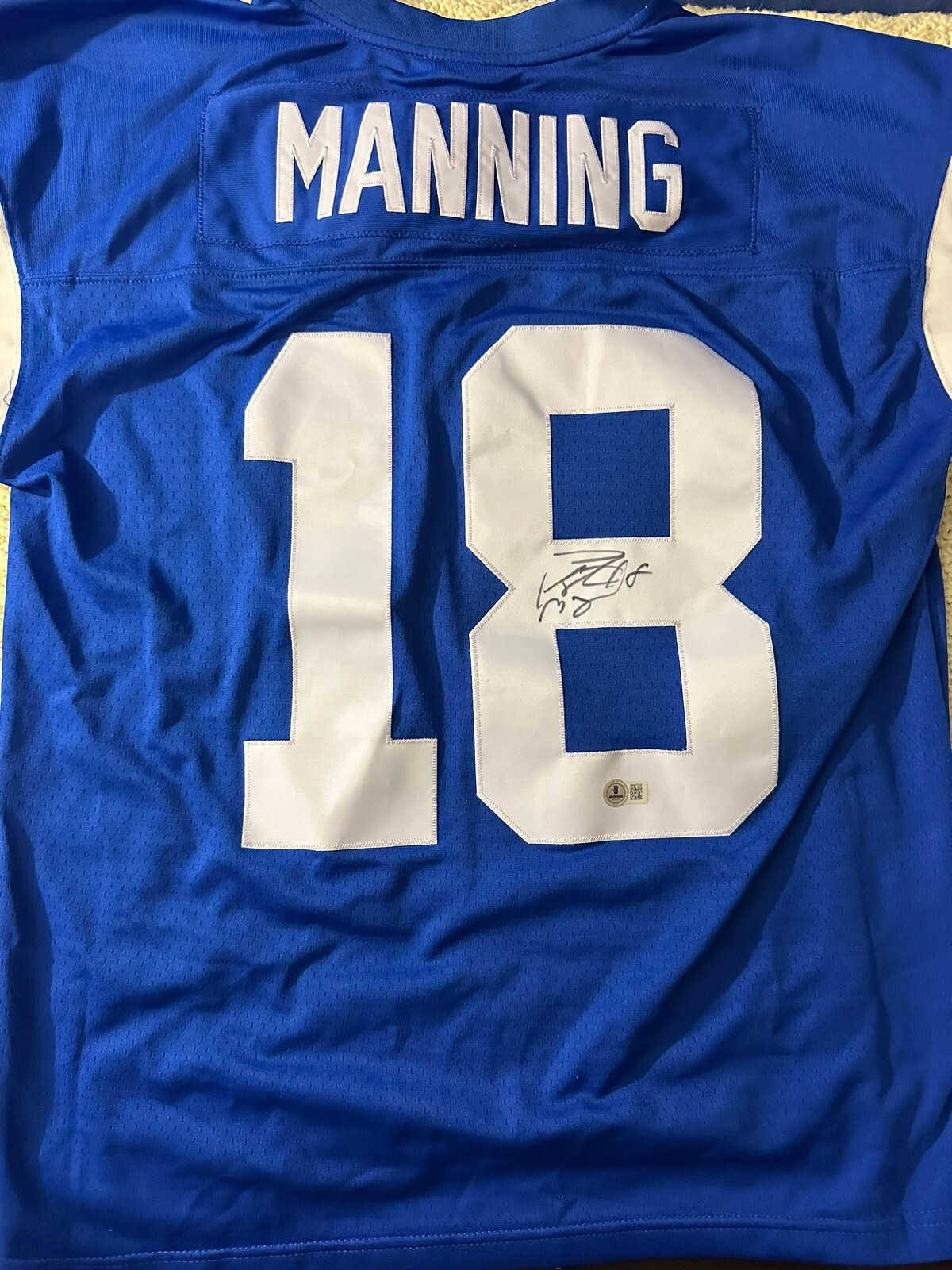 Peyton Manning | Autographed Football Memorabilia & NFL Merchandise