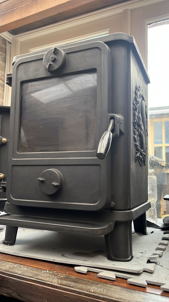 Morso Squirrel 1412 5kw Stove, MULTIFUEL, (log,wood+burner), DEFRA, eco ...