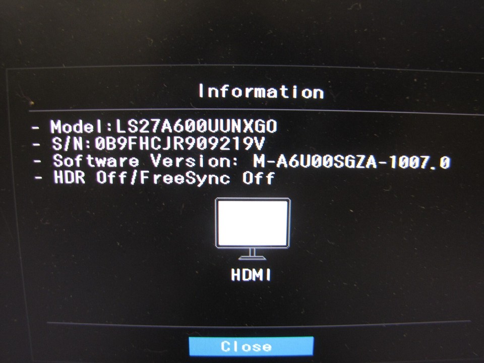 27" Samsung S27A600UUN (1440p) QHD IPS HDR10 FreeSync USB-C Monitor ...