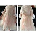 Elegant Lace Princess Party Dress (Peach/8Y) | eBay