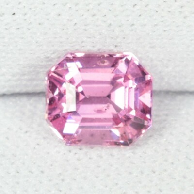 1.31Cts Ultra Best Luster "Baby Pink" Natural Spinel Fancy Octagon ...