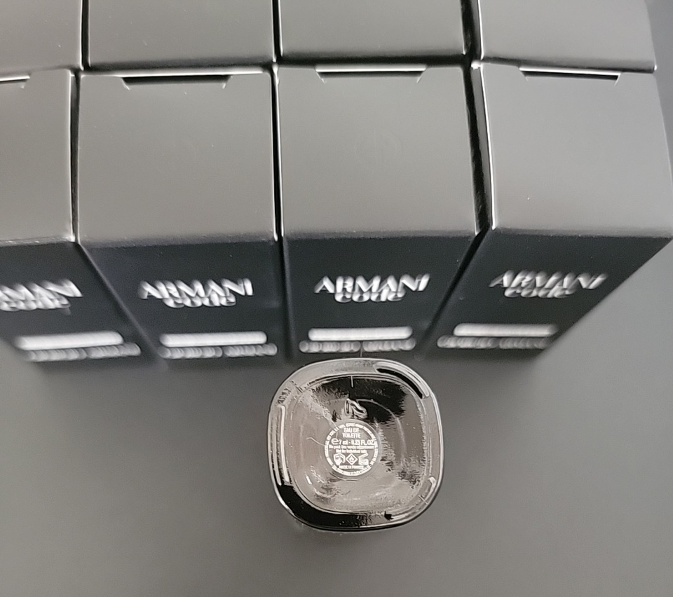 (12) Armani Code Eau De Toilette 0.23 fl oz by GIORGIO ARMANI (Mini ...