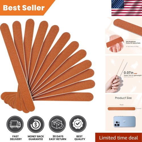 Nail File Large Emery Boards for Nails180 Grit Nail Files for Natural ...
