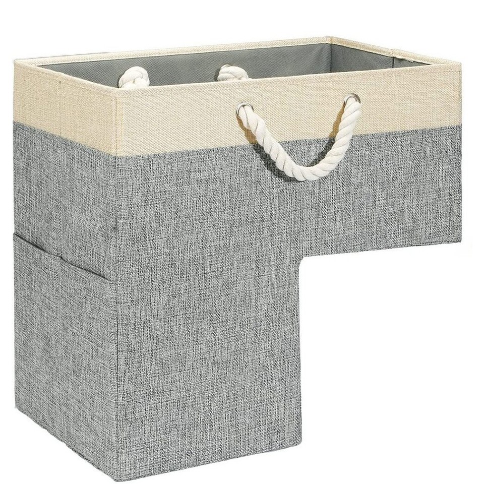 Foldable Step Storage Basket for Home Use on Carpeted For Wooden Stairs ...