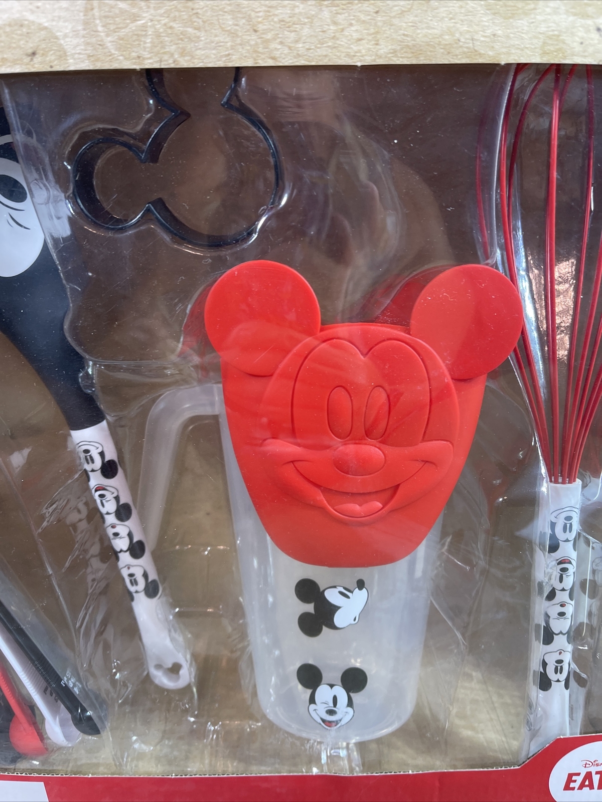 Disney Eats Mickey Mouse Baking Set Kit NEW Black Red White | eBay