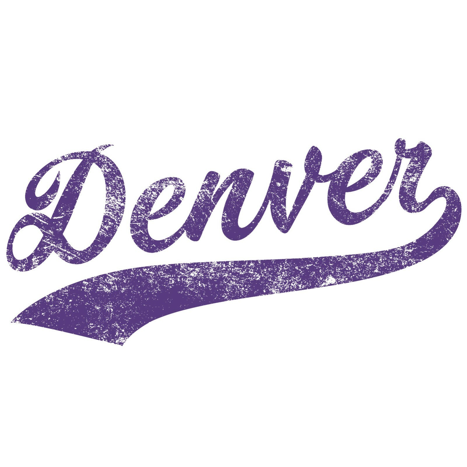 Denver Baseball Script - Hometown FOOTBALL SPORTS TEAM Hoodie - White ...