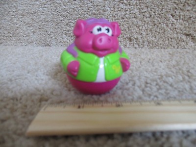 Playskool People Weebles part Castle home Farm Purple Pig Pink Pilot ...