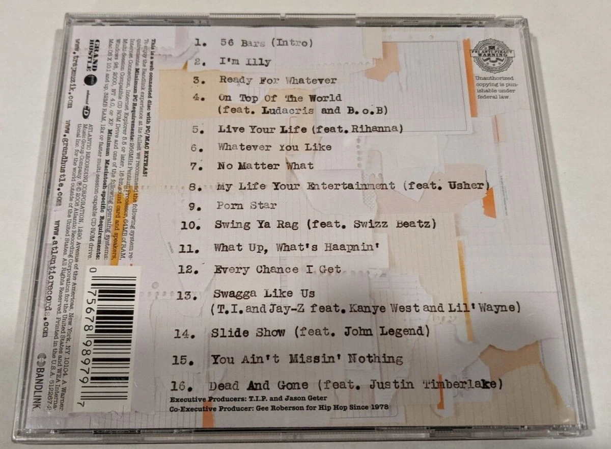 Ti Paper Trail Cd
