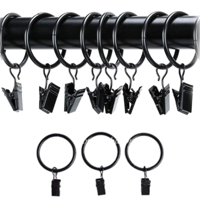 Curtain Rod Rings Without Clips Stop Curtain Rings From Catching With