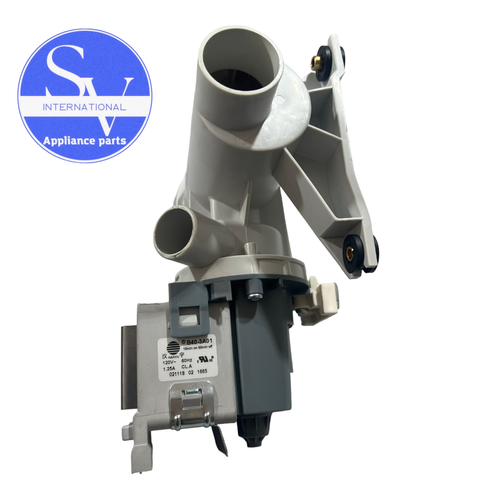 GE Washer DRAIN PUMP WH23X10029 WH23X25518 WH23X10038 WDHC0017000000 ...
