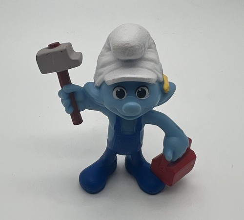 2013 Smurfs Handy Smurf Figure McDonalds Happy Meal Toy | eBay