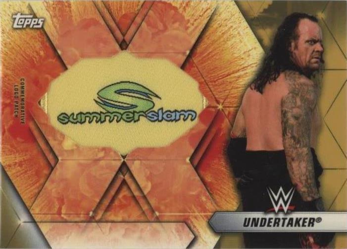 2019 Topps WWE Summerslam - Summerslam Logo Patch Card Undertaker #SLR ...