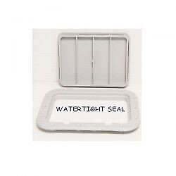 RABUD 7" X 11" INCH GREY PRY UP DECK PLATE HATCH 711IV MARINE BOAT | eBay