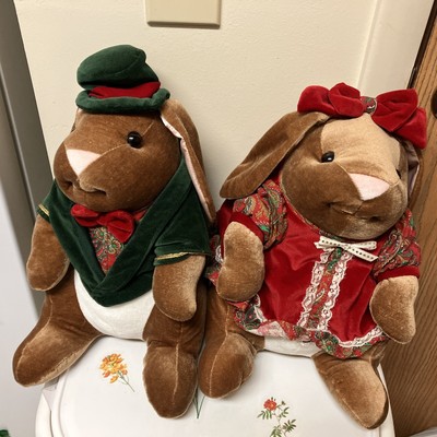 VTG RARE 1985 Big Plush Rabbit Ears Production Made Exclusively For ...