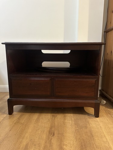 Stag Minstrel Tv Stand Hi-fi Cabinet Unit With Two Drawers Sideboard ...