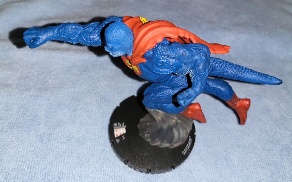 HeroClix DC MoT Colossal Supersaur 066 w/ 066.01 Team-up Card | eBay