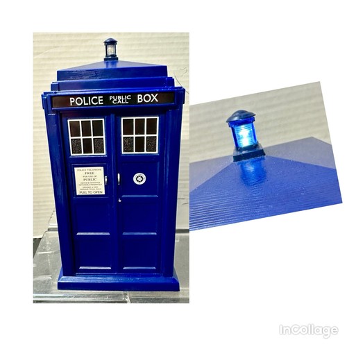 Doctor Who 11th Doctor Flight Control Tardis 9” Lights Sounds Open ...