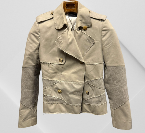 Trench coat Joseph Beige size 36 FR in wool Cotton Double Breasted 36 ...