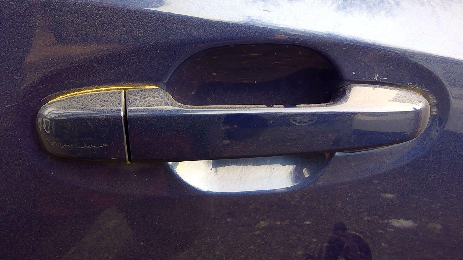 17 - 23 Subaru Impreza Rear Door Handle Assembly RH Passenger Side Blue ...