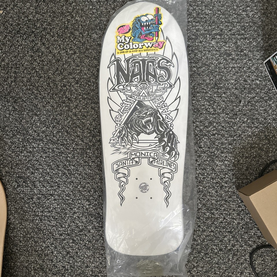 SANTA CRUZ NATAS PANTHER 2 MY COLORWAY SKATEBOARD DECK - REISSUE - NEW ...