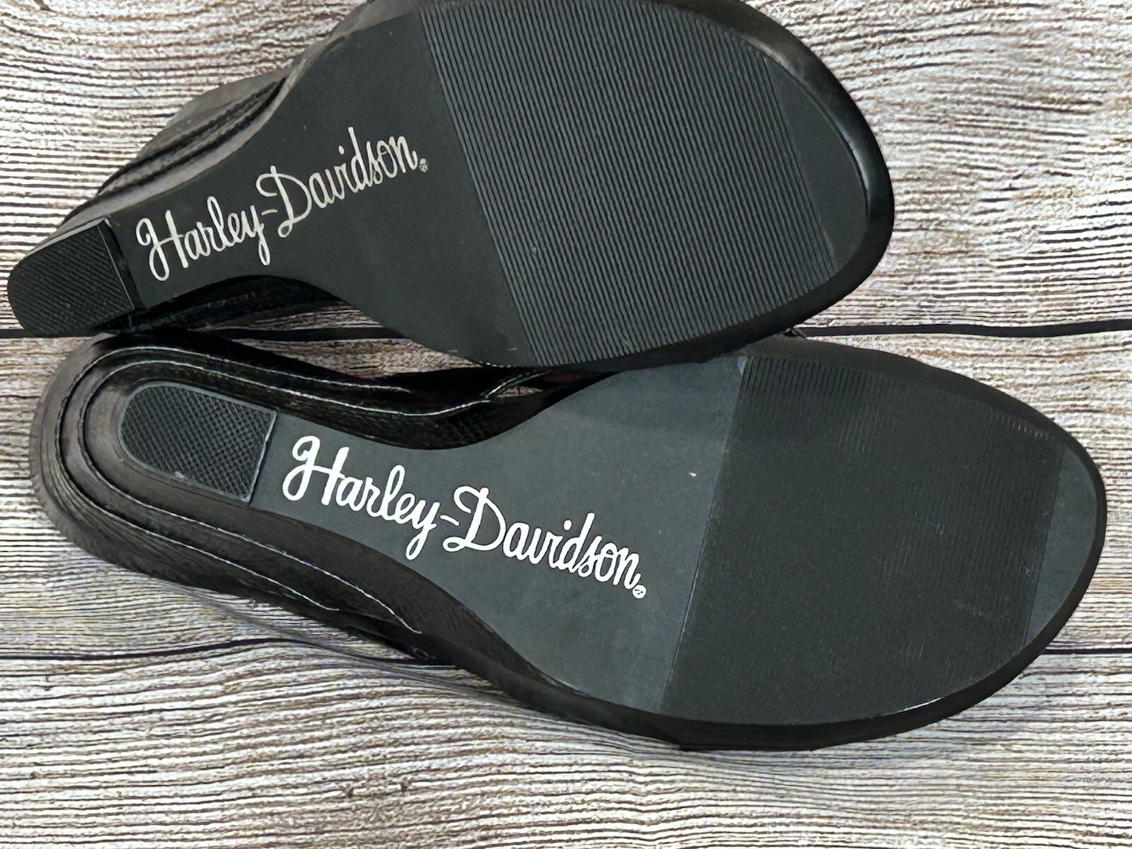 Harley Davidson Women’s Dianna 4-inch Sandals. Sz 8 - Gem