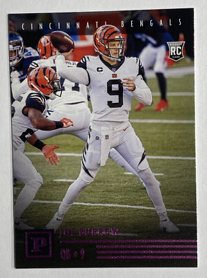 2020 Panini Chronicles Pink Joe Burrow Rookie RC #PA-1 | eBay