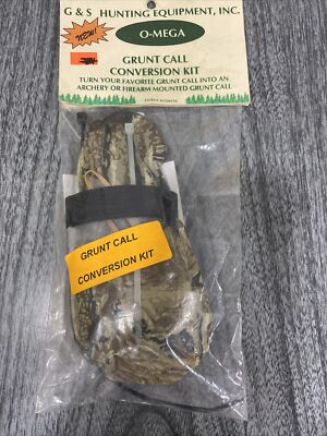 G & S Hunting Equipment, Inc. O-Mega Grunt Call Conversion Kit | eBay