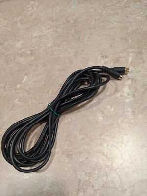12 ft S-Video Cable 4 Pin Male to Male Connectors | eBay