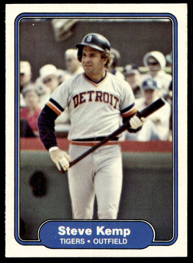 1982 Fleer 271 Steve Kemp Detroit Tigers Baseball Card | eBay