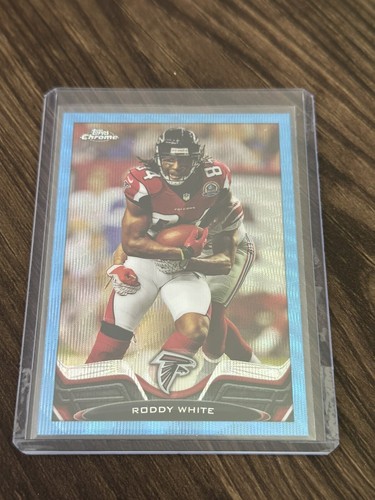 2013 Topps Chrome Roddy White Blue Wave Refractor | eBay