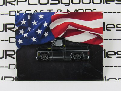 SURPLUSgoodies Exclusive SILVERADO C10 SQUAREBODY w/Cowl Hood Hat Lapel ...