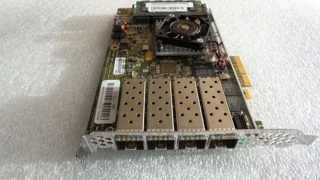 Napatech NT4E-4-STD 340-1153-00 Quad port Gigabit Network Adapter 073 ...