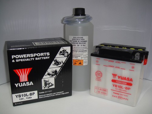 BATTERIA YUASA YB10L-BP C/ACIDO GILERA Runner FXR 180 1997 1998 1999 ...