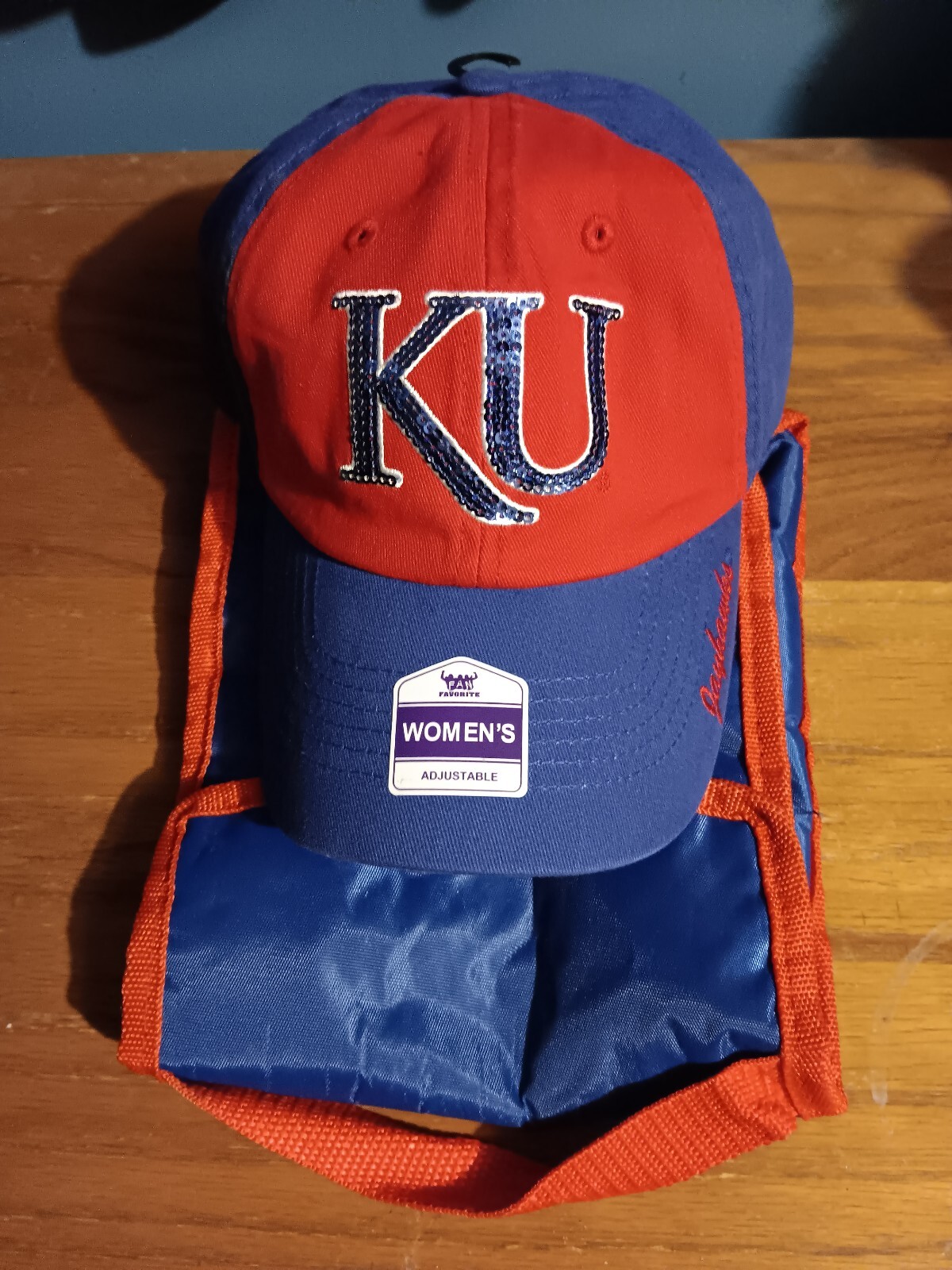 ku jayhawks hat + bag ballcap womens new | eBay