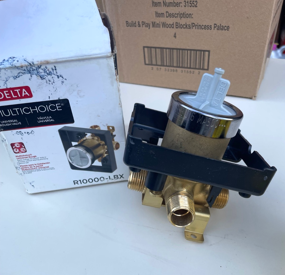 Delta Faucet R10000-LBX MultiChoice Universal Tub & Shower Valve Body ...
