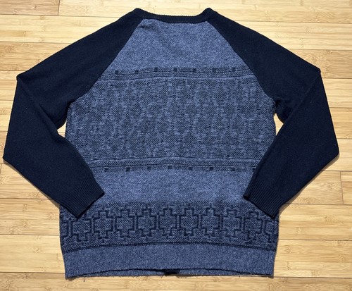 Pendleton Shetland Wool Aztec Cardigan Sweater Button Up Mens XL Navajo ...