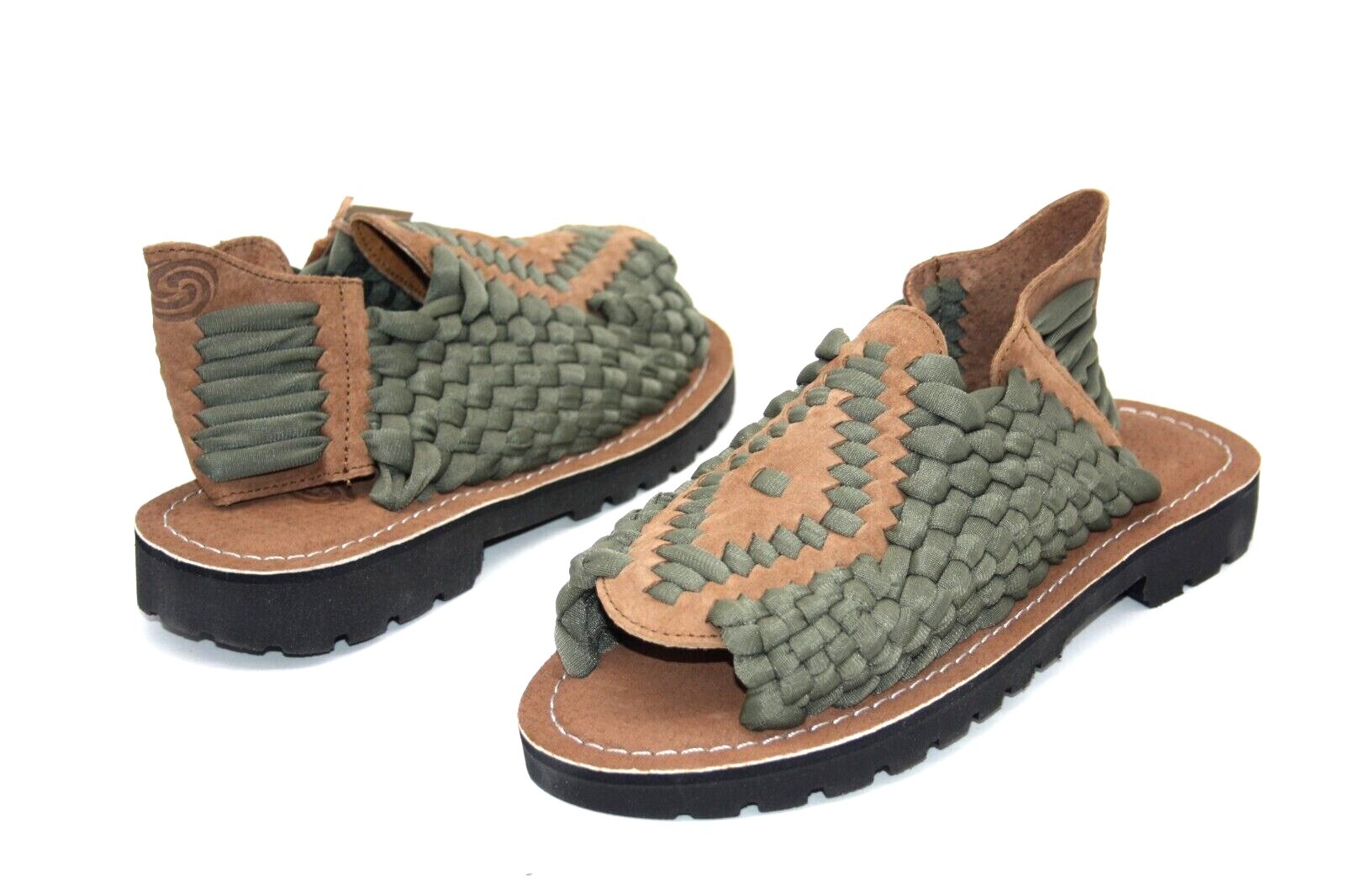 MENS SANDAL CHUBASCO AZTEC NYLON OLIVE PORK COFFEE S80411 SIZE 8 ...