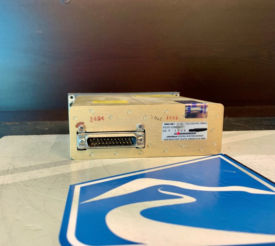 TCAS Control Panel CP66B 071-01568-0601 Removed Working | eBay