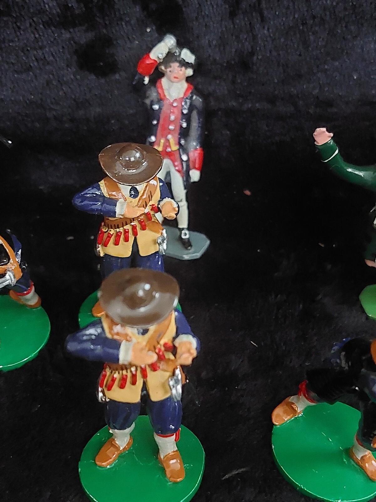 Lot of miniature metal Cast toy soldiers musketeers army military | eBay