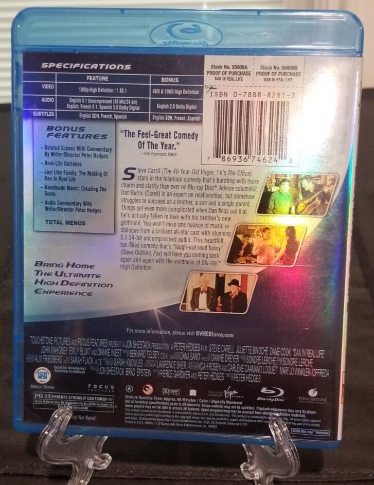 Dan in Real Life (Blu-ray, 2007) | eBay