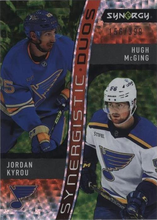 2023-24 Upper Deck Synergy - Synergistic Duos Star-Rookie Jordan Kyrou ...