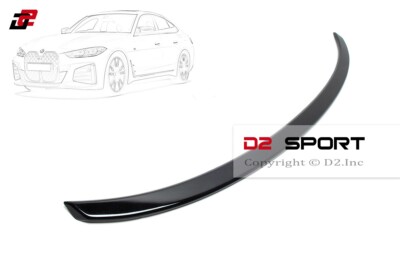 Gloss Black Rear Trunk Spoiler Wing fits 2021-24 BMW G26 4-Series i4 ...