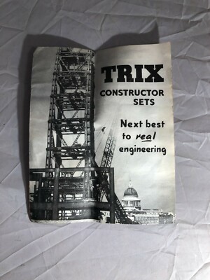 Trix Constructor Sets Brochure | eBay