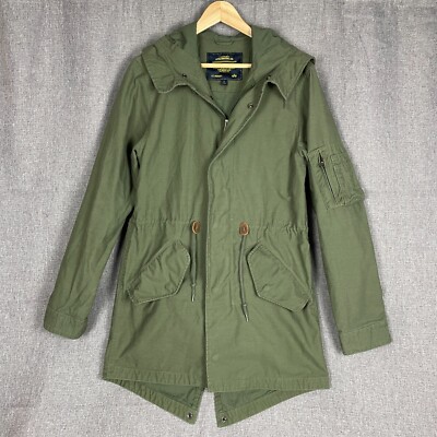 Alpha Industries Field Coat Lonely Jacket Utility Military Made In USA ...
