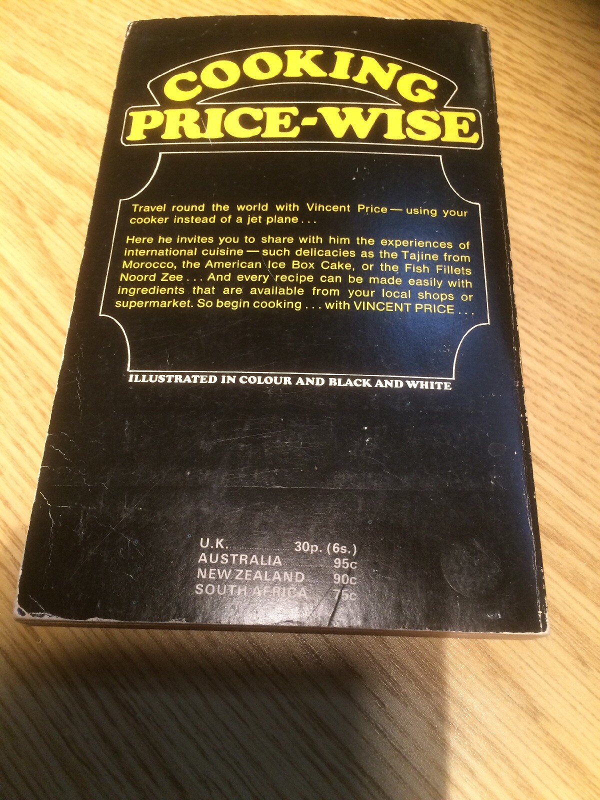 Cooking Price-wise with Vincent Price by Vincent Price. Original Corgi ...