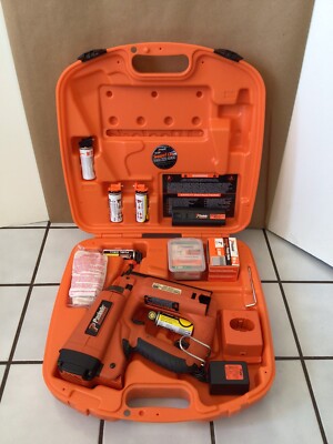 Paslode 902000 Cordless 16 Gauge Straight Finish Nailer Battery Charger ...