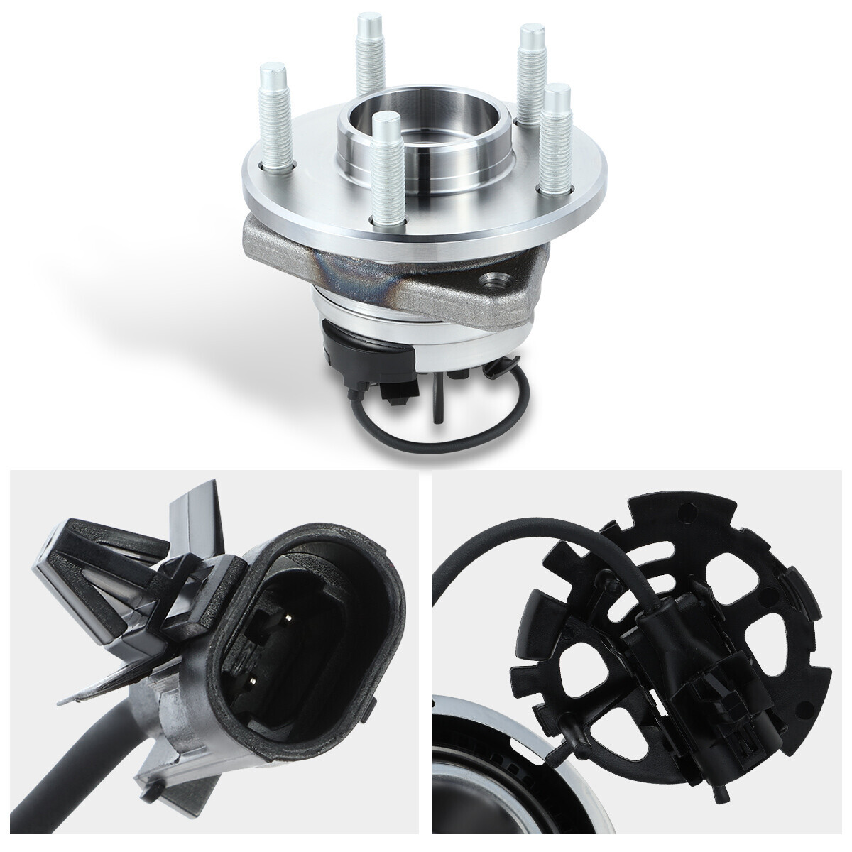 Front Left/Right Side Wheel Bearing Hub w/ABS Sensor for 04-12 Cobalt ...