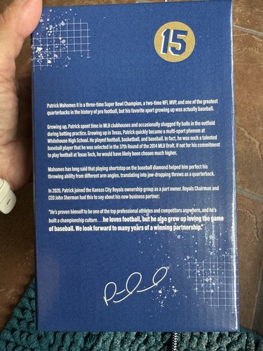 Patrick Mahomes Bobblehead - Kansas City Royals SGA July 26, 2024 | eBay