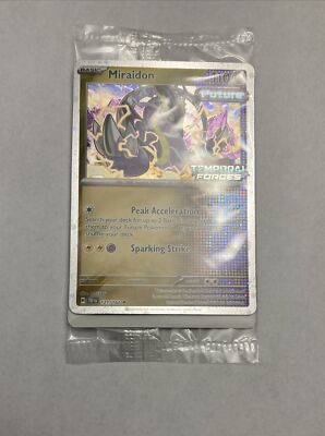 Pokemon TCG Miraidon 121/162 Temporal Forces Sealed BEST BUY EXCLUSIVE ...