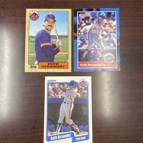 keith hernandez 3 Card Lot Mets MLB | eBay